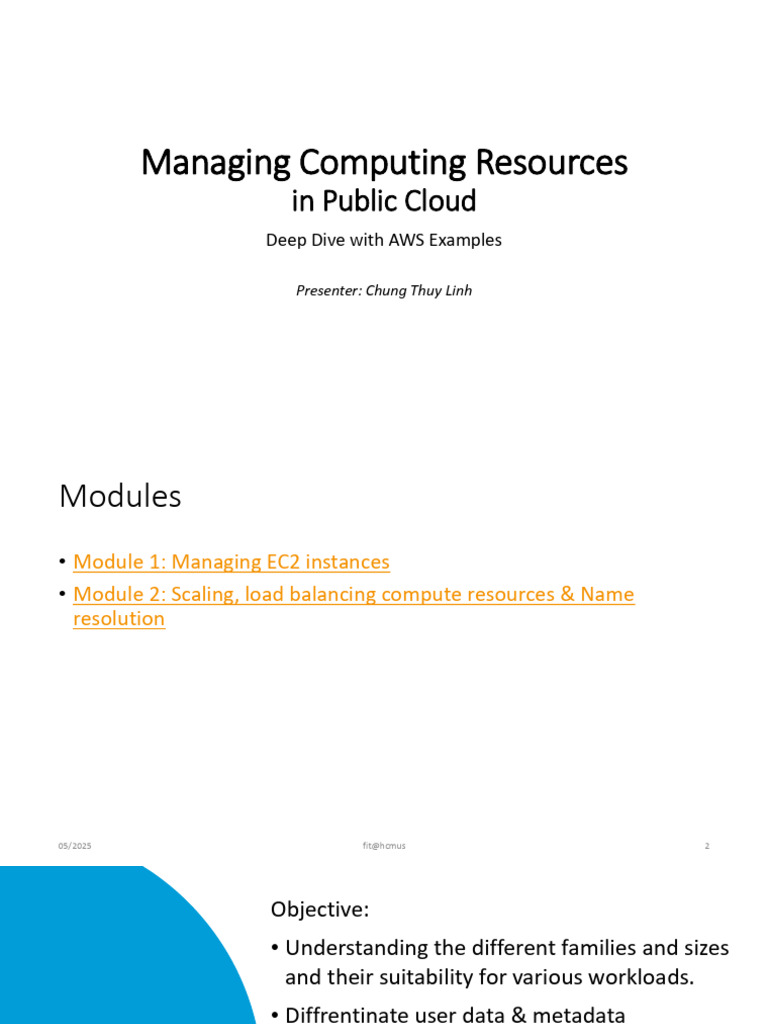 Chap1 Managing Compute Resources | PDF | Scalability | Computing