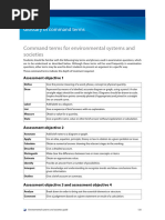 AQA Science Command Words Explained | PDF | Question | Knowledge