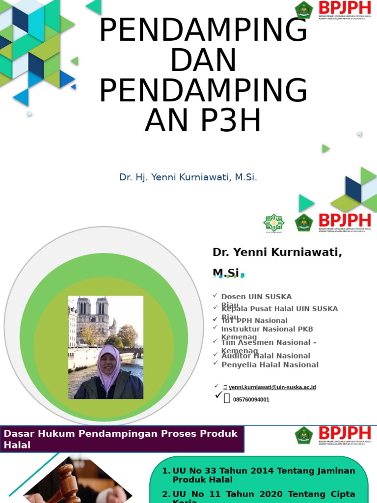 Materi-P3H-2025 Pendamping Dan Pendampingan | PDF