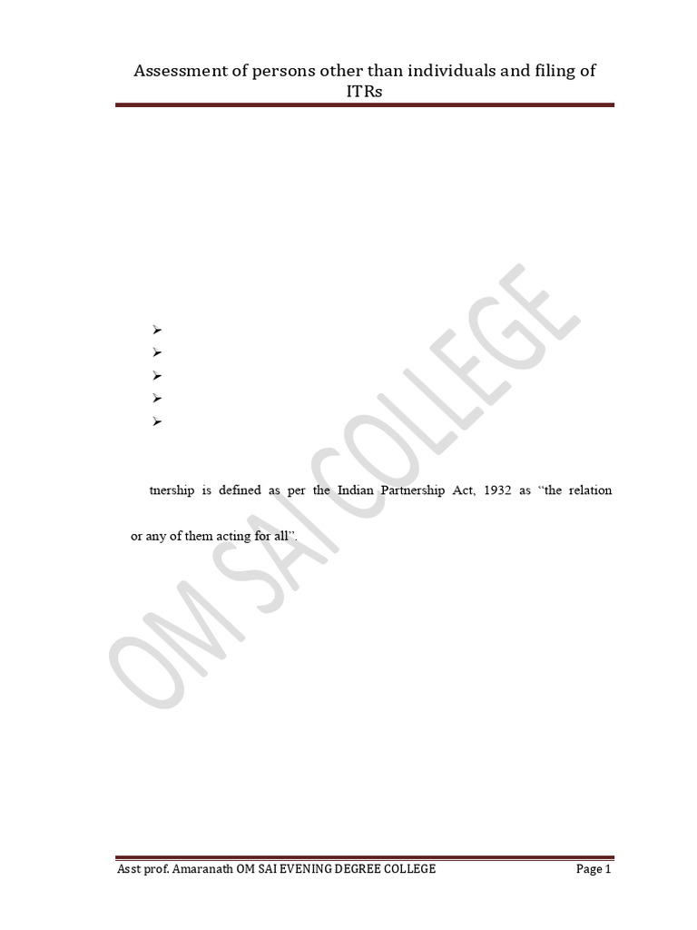 Assesment of Person 2 Marks 2025 | PDF | Alternative Minimum Tax | Taxes