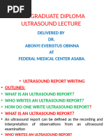 The Clinical Ultrasound Report | PDF | Medical Ultrasound | Physical ...