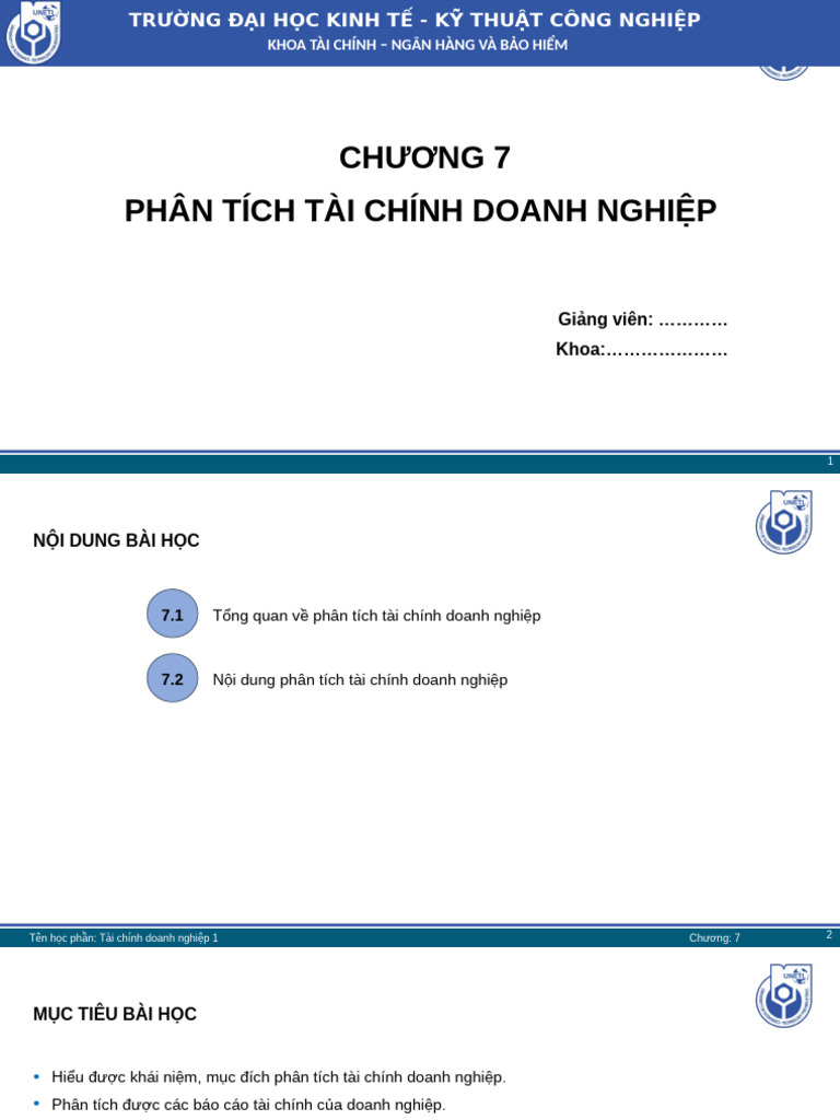 TCDN - Tuần 12 - Chương 7 | PDF