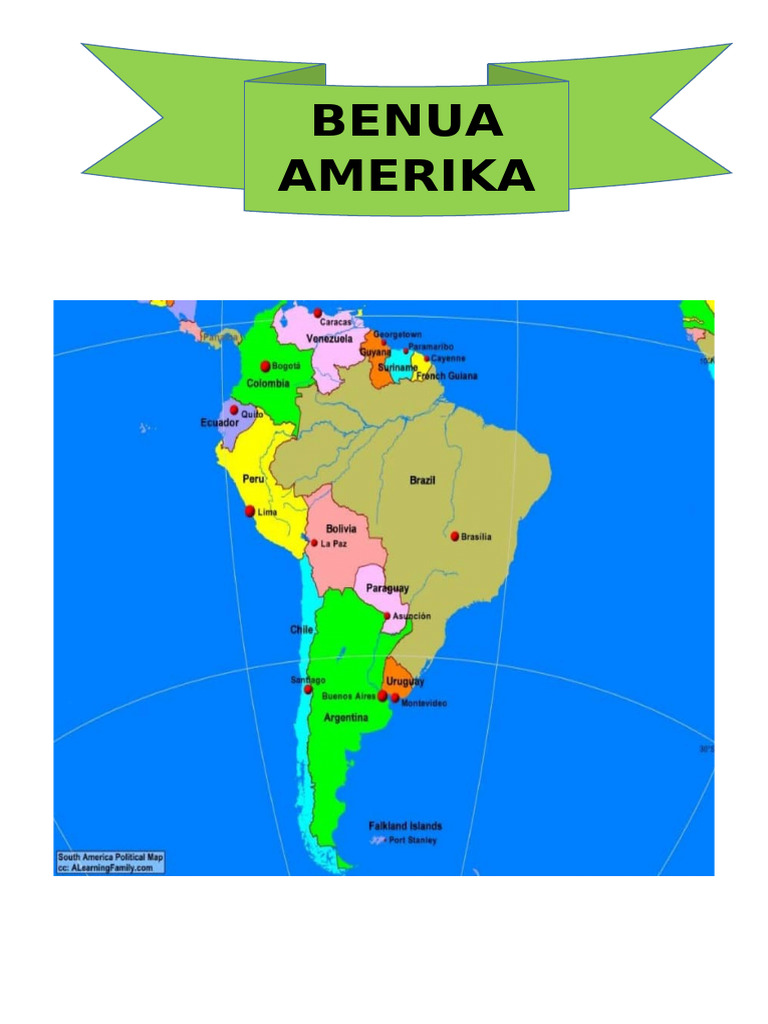 Benua Amerika dan Kenampakan Alamnya | PDF