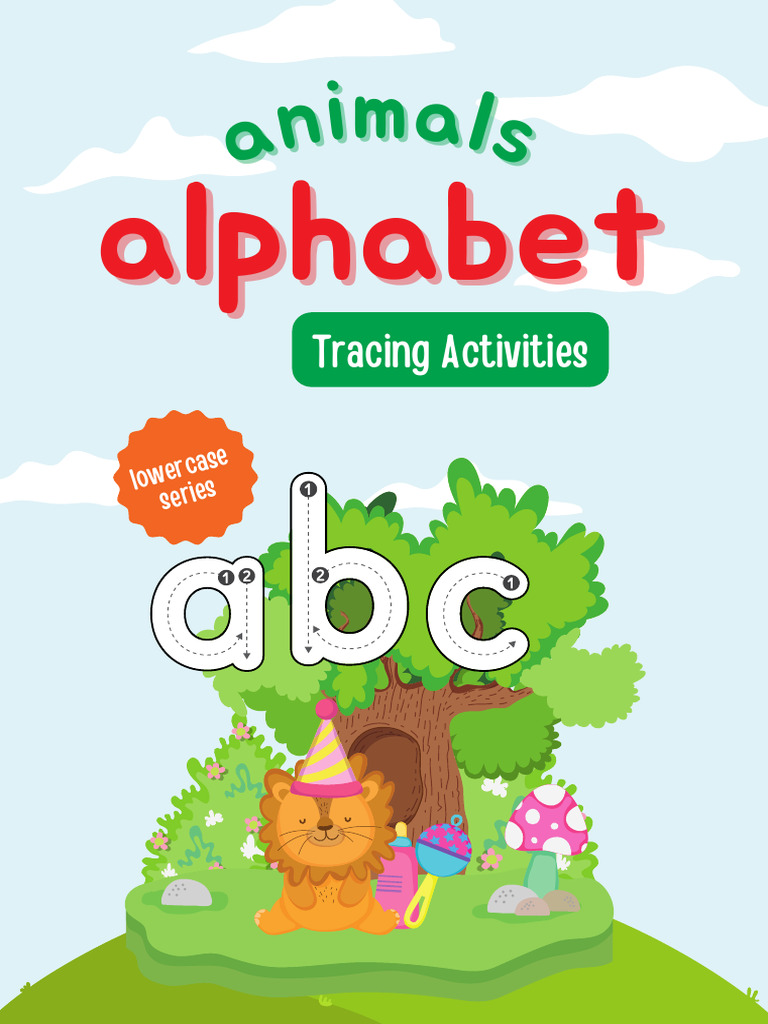 Animal Alphabet Tracing Book | PDF
