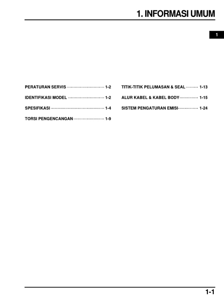 Honda Vario 125 PGM FI | PDF