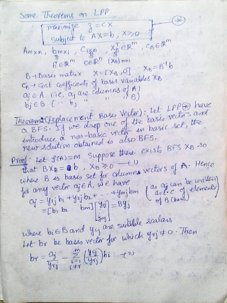 Theorems Simplex | PDF