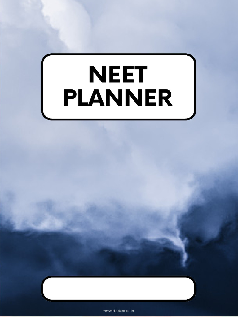 NEET Exam Planner and Tracker 2024 | PDF | Tests | Qualifications