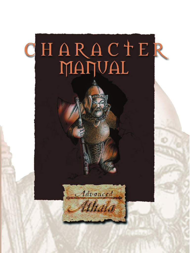 Advanced Athala RPG Character Manual | PDF