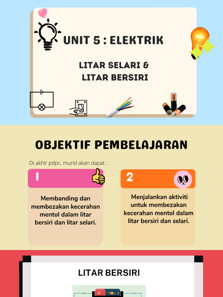 Perbandingan Litar Selari dan Bersiri | PDF