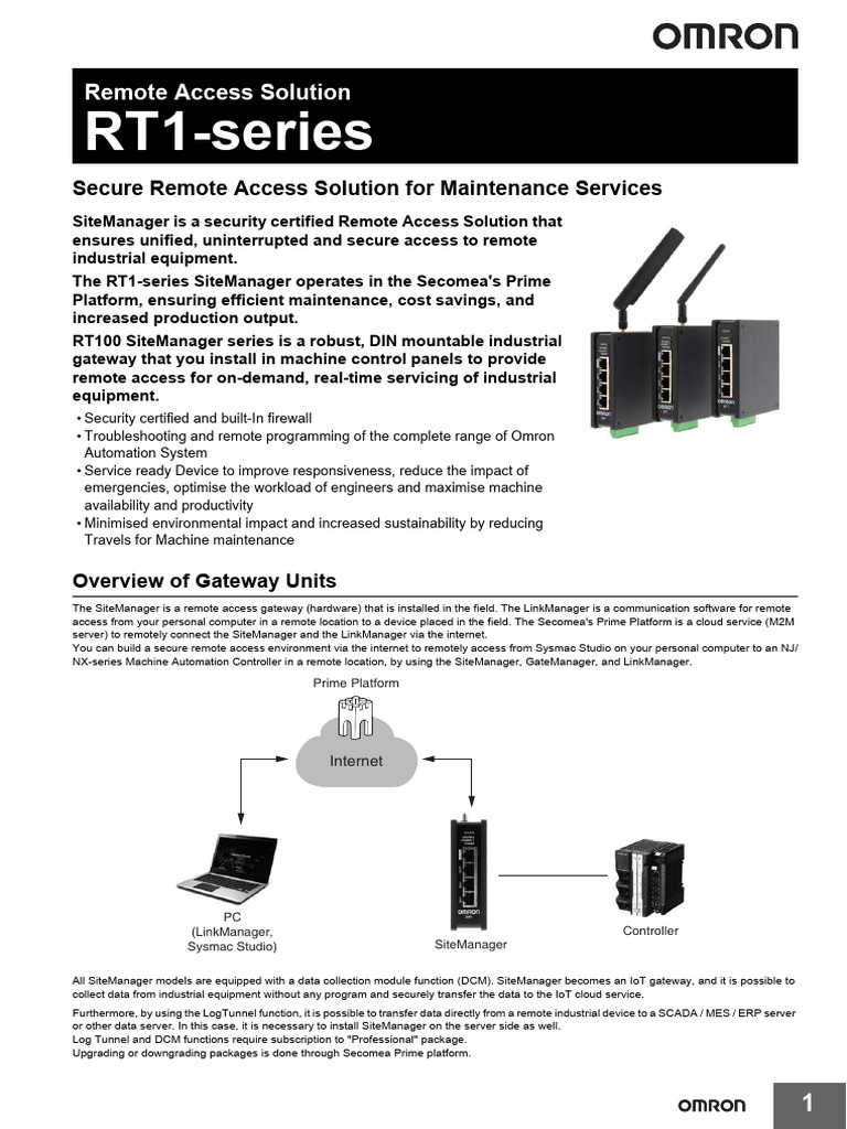 p154 Rt1-Series Remote Access Solution Datasheet en | PDF | Computer Network | Wi Fi