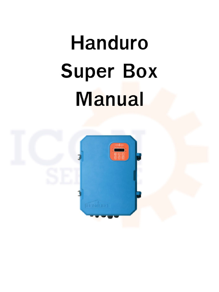 Handuro Super Box Manual | PDF