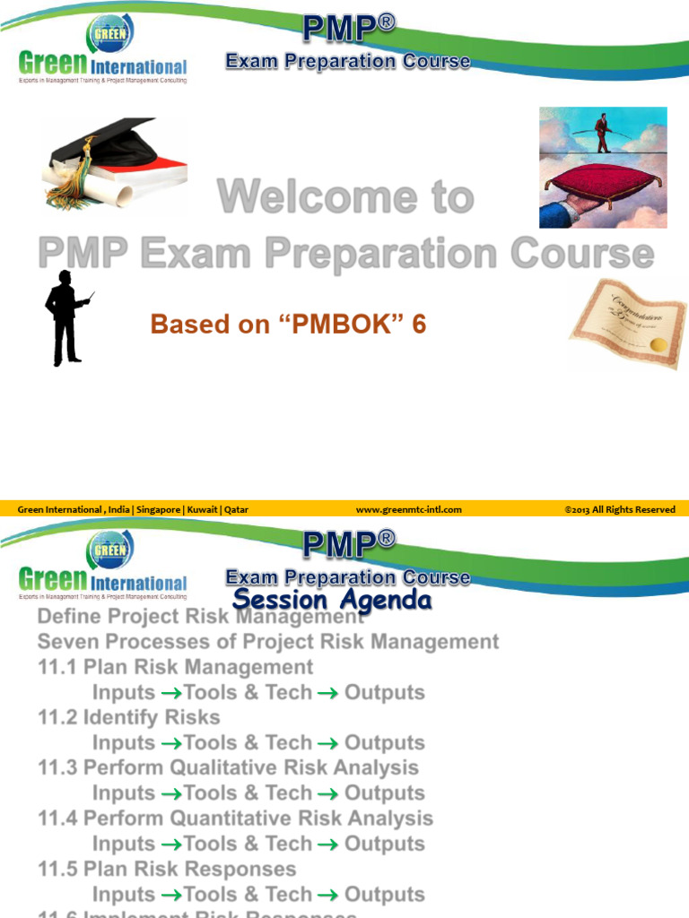 11 Project Risk Management 6th Editon Green Intl | PDF | Risk | Risk Management