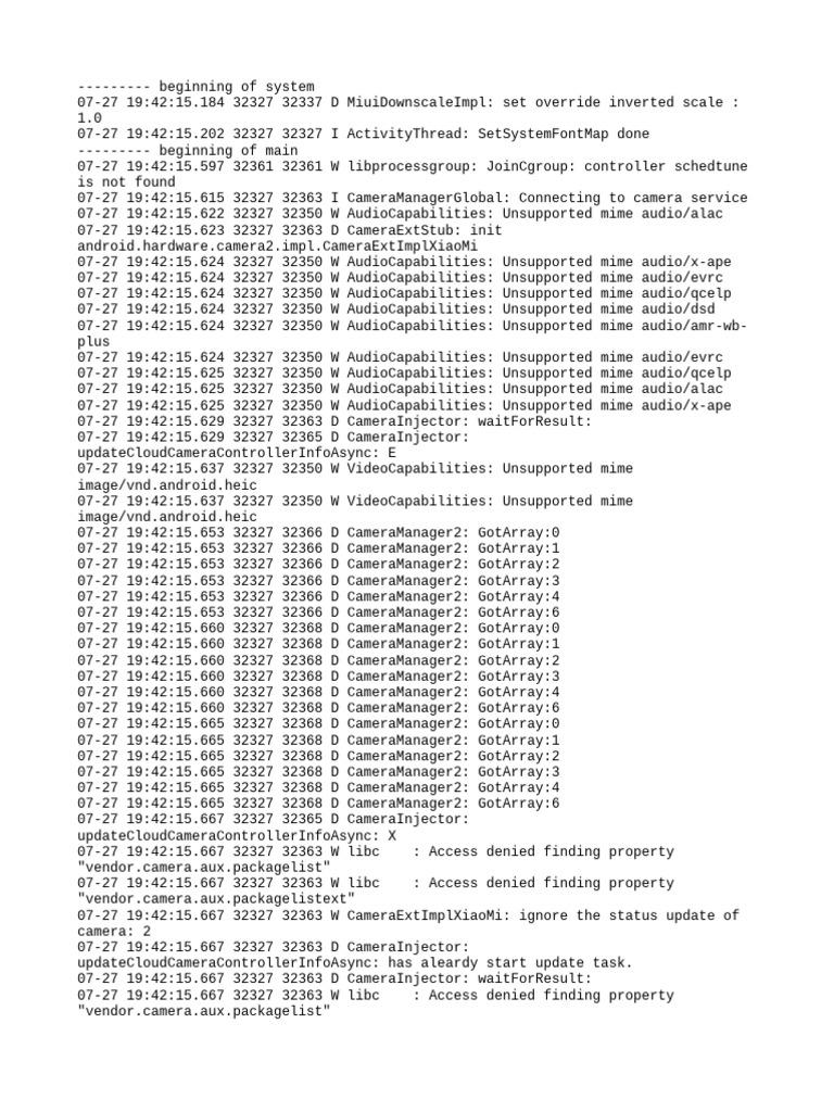 Log Cat 1753623735535 | PDF | Computing | Software