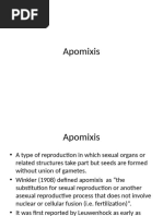 Apomixis: Definition, Types, and Benefits | PDF | Reproduction | Plants