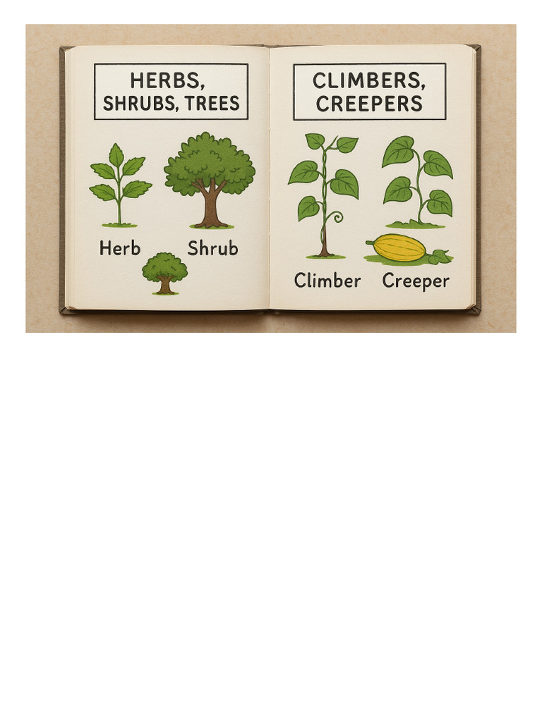 Plant Types Scrapbook Project | PDF