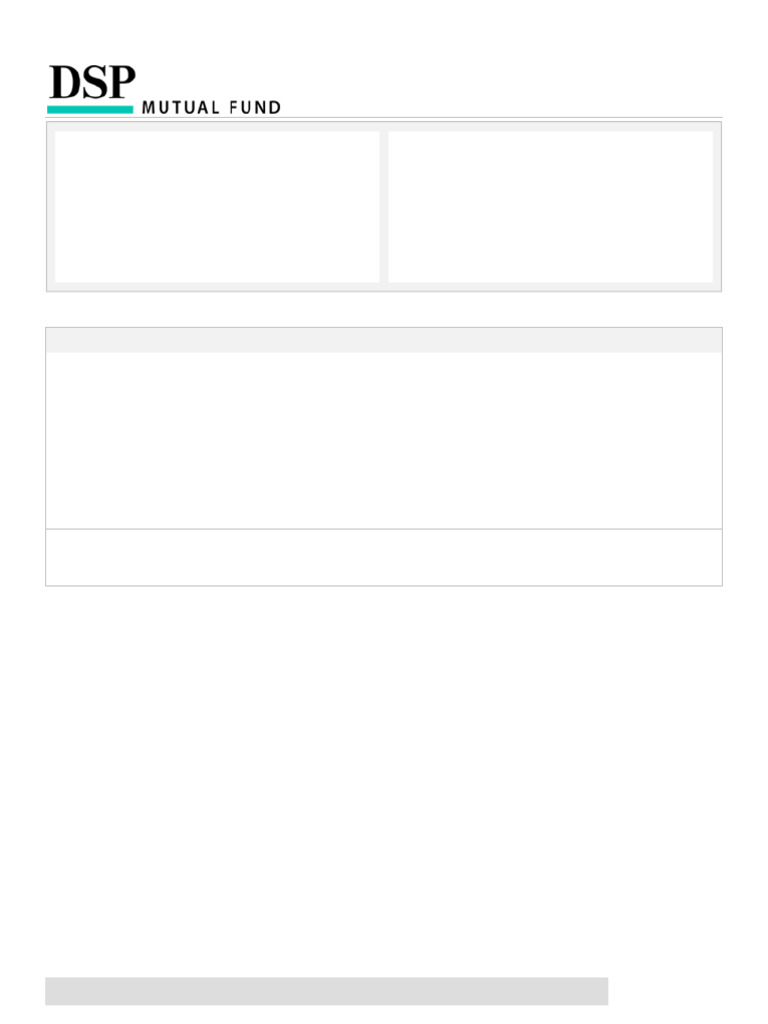 DSP MF Ac Satetment Till 20.06.2025 | PDF | Mutual Funds | Banks