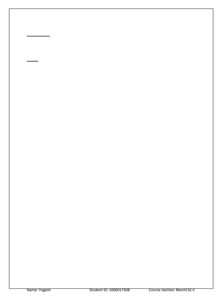 Yogesh 1000017308 Compiler Lab | PDF