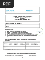 Grade 6 NST Term 4 Revision 2 | PDF | Planets | Moon
