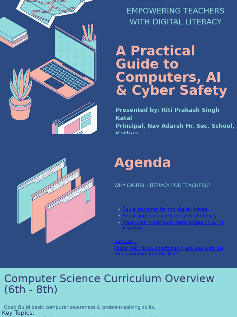 Empowering Teachers With Digital Literacy | PDF | Microsoft Excel ...