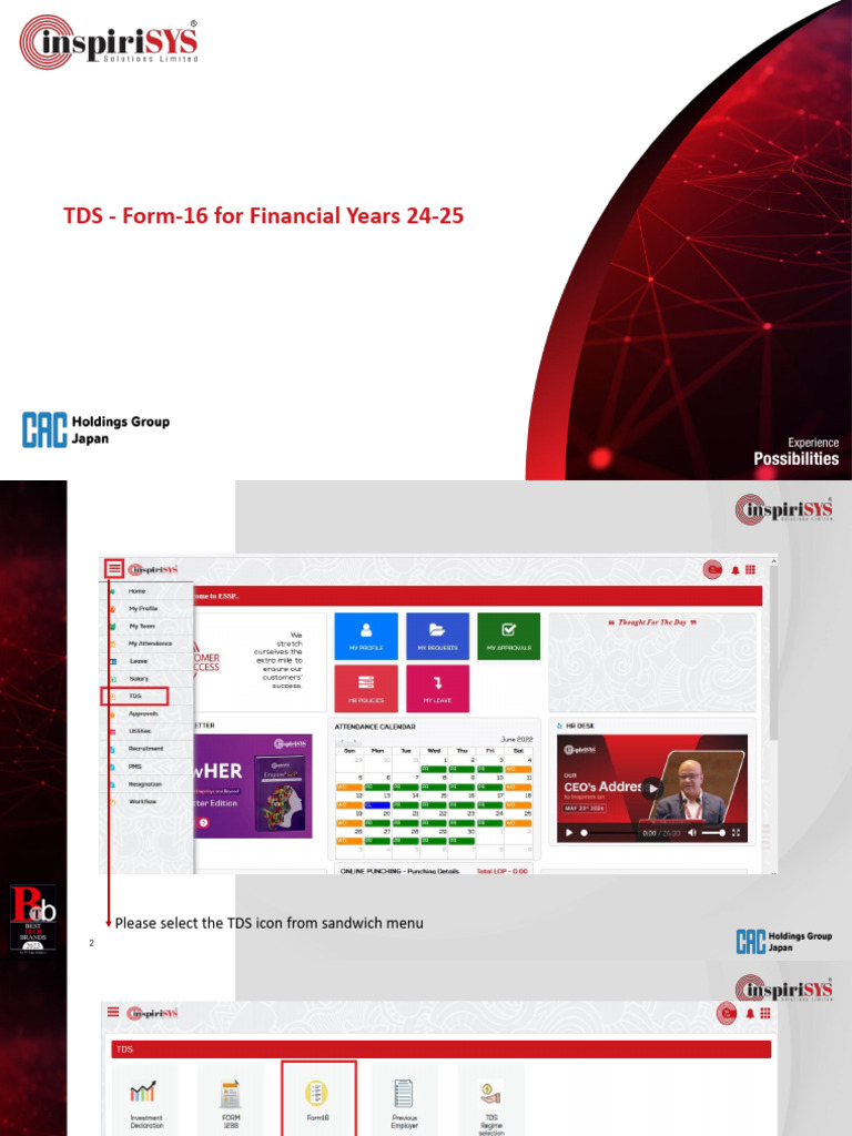 Download TDS Form 16 for FY 2024-25 | PDF