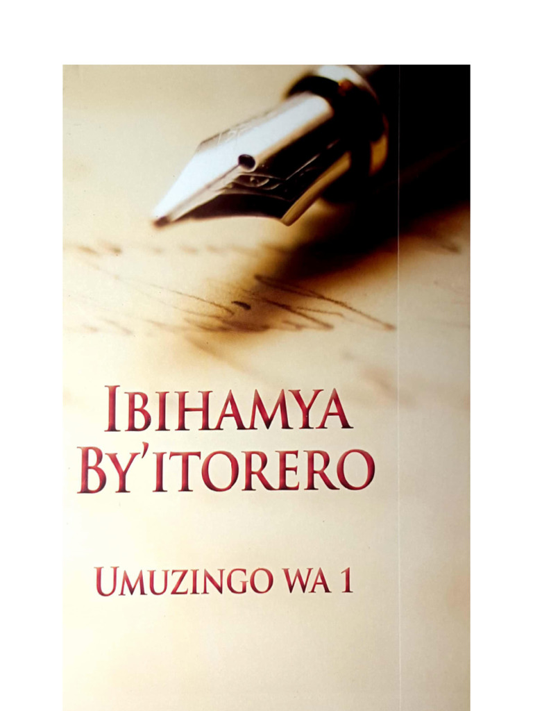 Ibihamya by - Itorero-Umuzingo Wa 1 | PDF