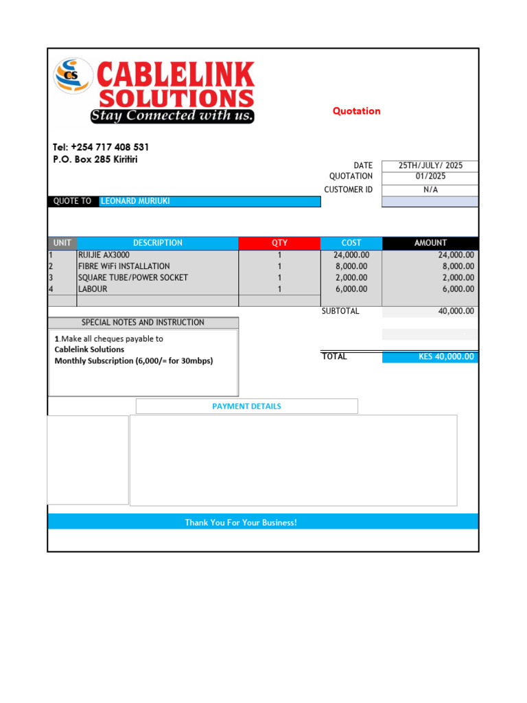 Leonard Muriuki Quotation 2 | PDF