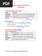 GR 10 HTML Study Guide | PDF | Html Element | Html