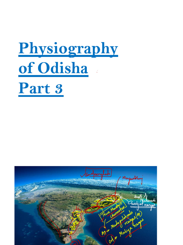 Major Flood Plains of Odisha | PDF | Plateau | Earth Sciences
