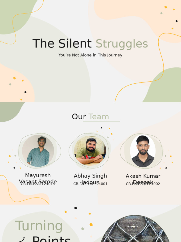 Silent Struggles | PDF | Psychological Resilience | Mental Health