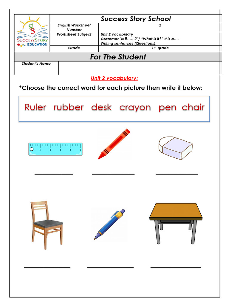 End of Unit 2 Worksheet and The Answers | PDF