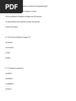 Allen Screening Test Sample Paper | PDF | Sodium Bicarbonate | Chemistry