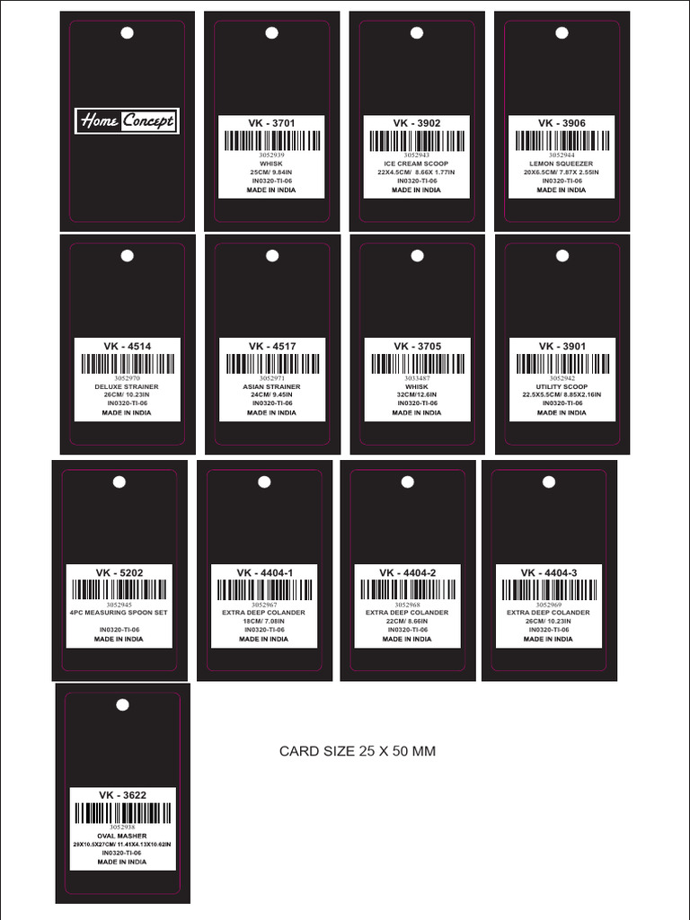Swing Tag | PDF