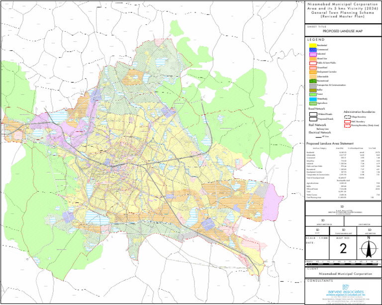 Nizamabad Municipal Corporation Map | PDF