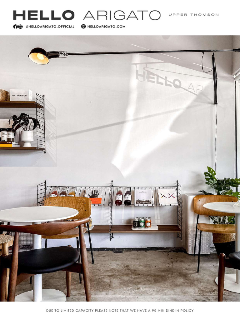 Hello Arigato Cafe Menu Overview | PDF | Japanese Cuisine | Wine