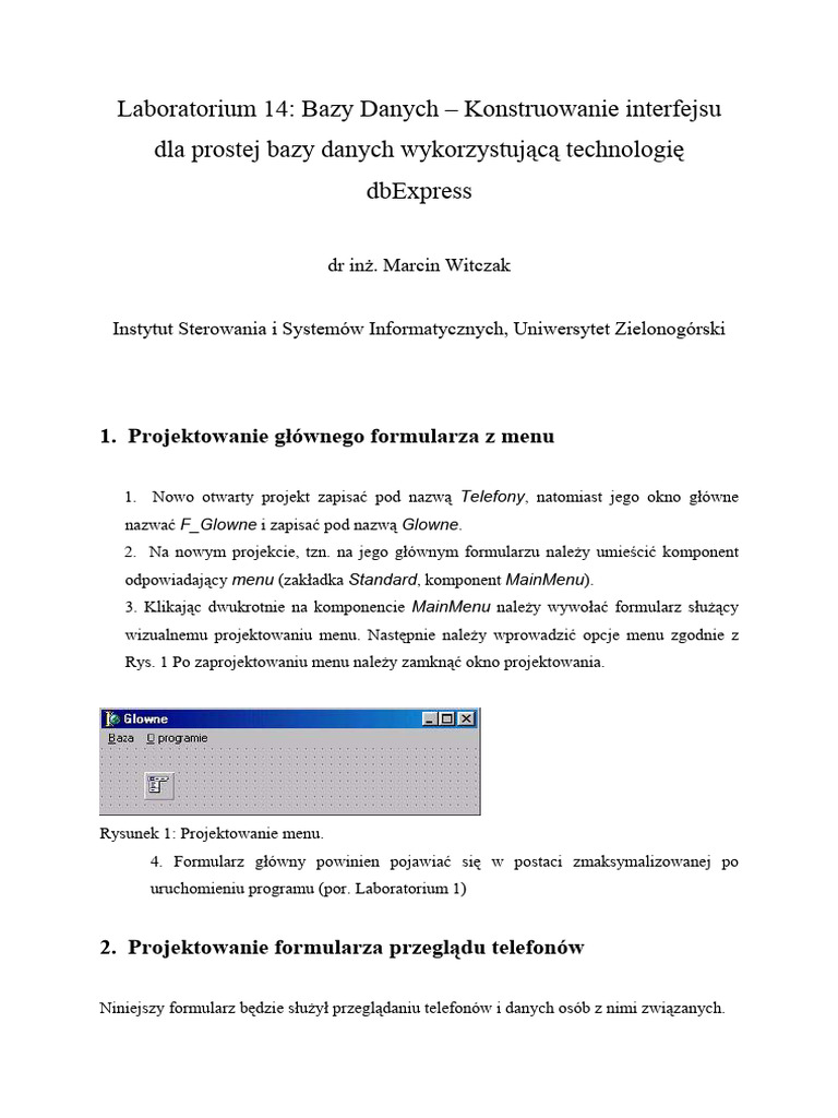 Bazy Danych Lab14 | PDF