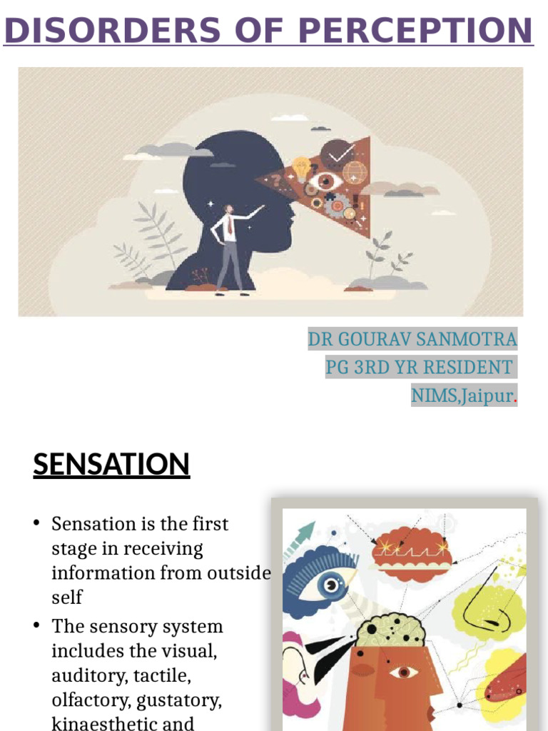 Perception Disorders. | PDF | Hallucination | Perception