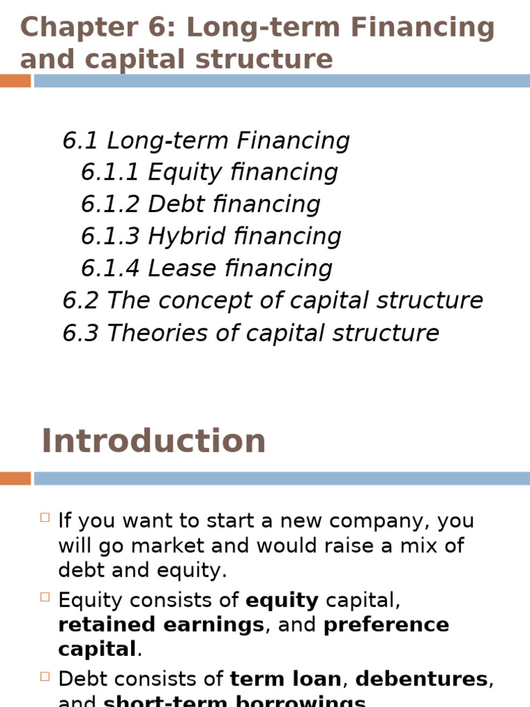 SFM CHAPTER 6 Capital Structure | PDF | Capital Structure | Cost Of Capital