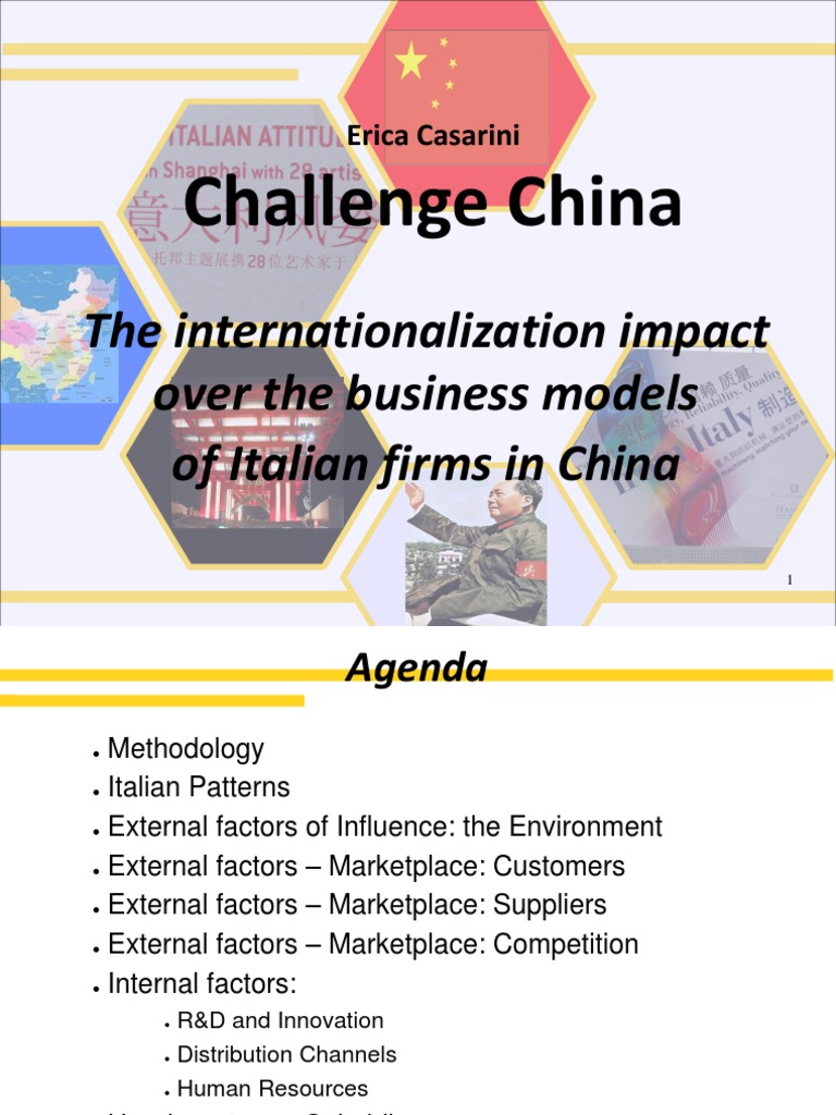 Italian Firms' Business Models in China | PDF | Internationalization ...