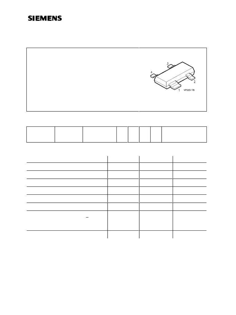 Cfy30 Siemens | PDF | Electrostatic Discharge | Semiconductor Devices