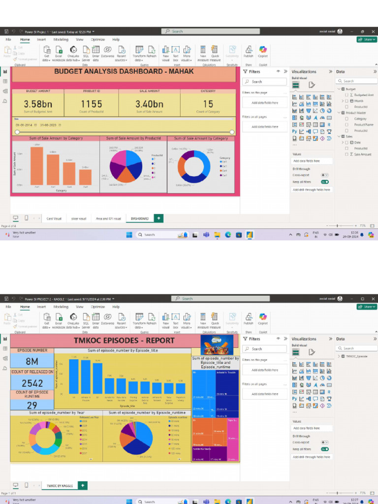 Power BI Projects | PDF