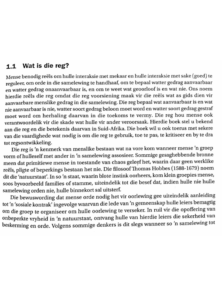T Humby 2016 Inleiding Tot Die Reg en Regsvaardighede in Suid-Afrika | PDF