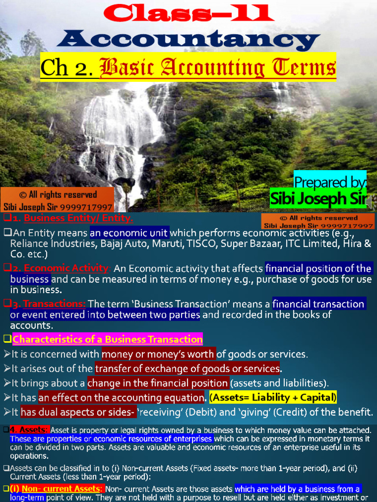 Basic Accounting Terms Explained | PDF | Expense | Discounts And Allowances