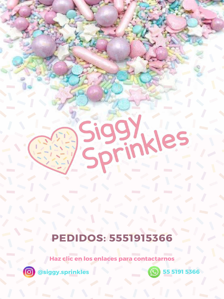 Sprinkles Personalizados y Precios | PDF