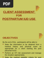 Ppiucd | PDF | Childbirth | Postpartum Period
