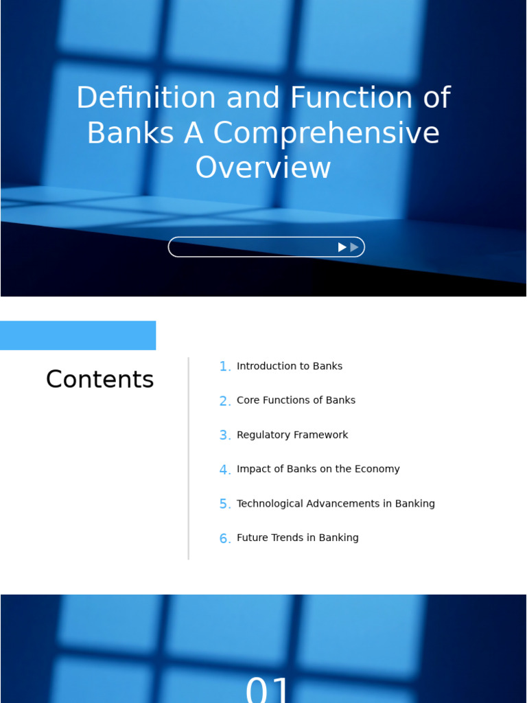 Overview of Bank Functions and Impact | PDF | Banks | Money