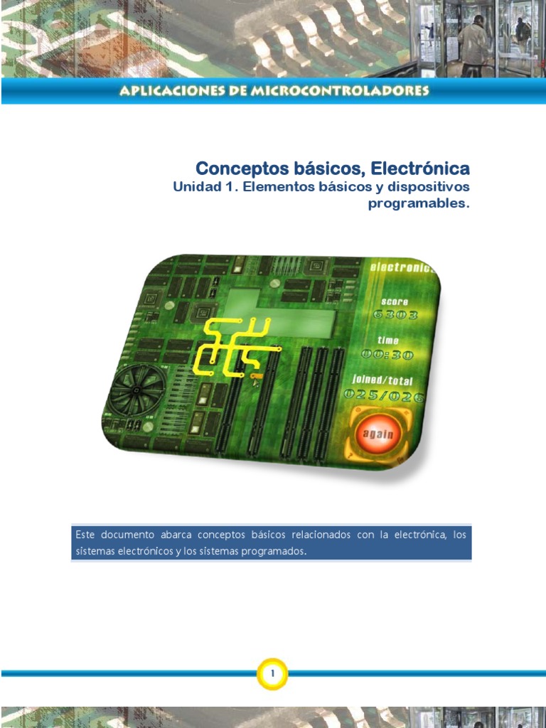 Conceptos Basicos Electrónica | PDF | Electrónica | Ingeniería