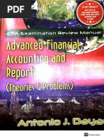 Advance Financial Accounting Reporting by Dayag (2023 Edition) | PDF