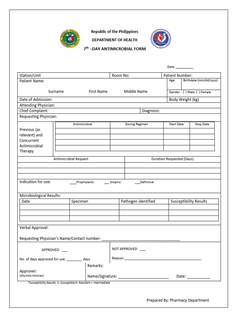 7th Day Stop Order Form | PDF