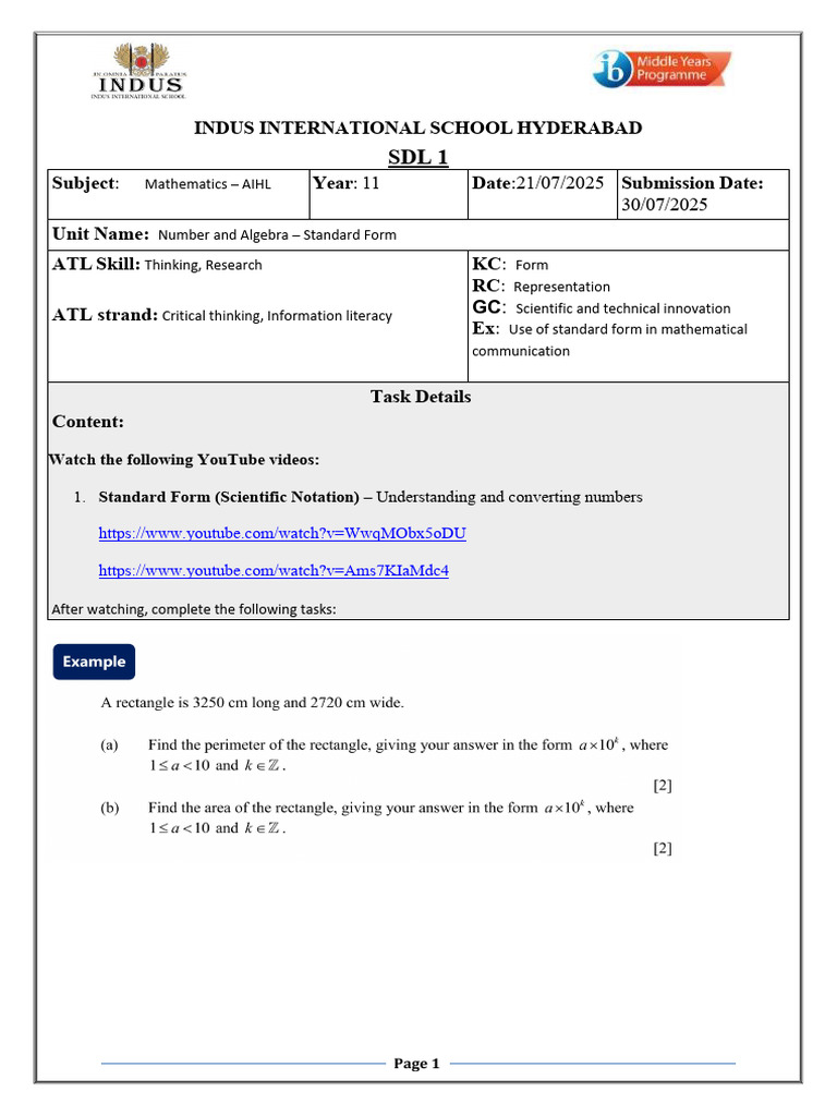 Math Ai HL Ib | PDF