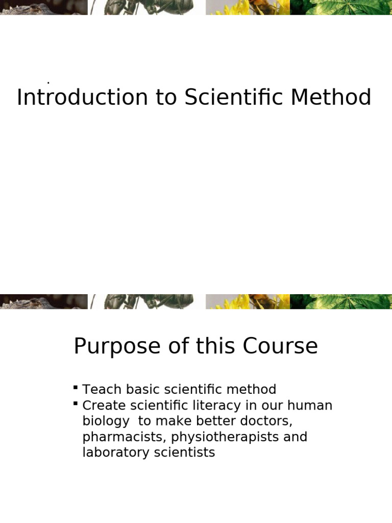 Understanding the Scientific Method | PDF | Science | Scientific Method